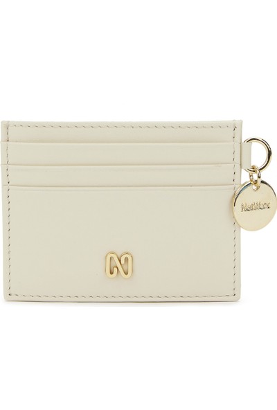 Network Bej Kadın Deri Kartlık