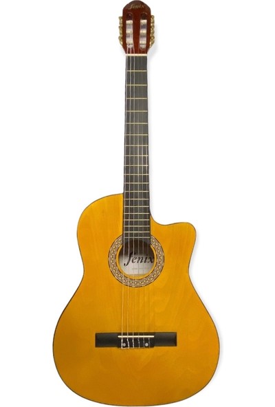 Fenix FX-CG851CENT Cutaway Elektro Klasik Gitar (Natural) Fenix FX-CG851CENT Cutaway Elektro Klasik Gitar (Natural)