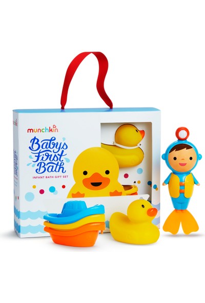 Munchkin Bebeğin Ilk Yüzme Banyosu Hediye Oyuncak Seti