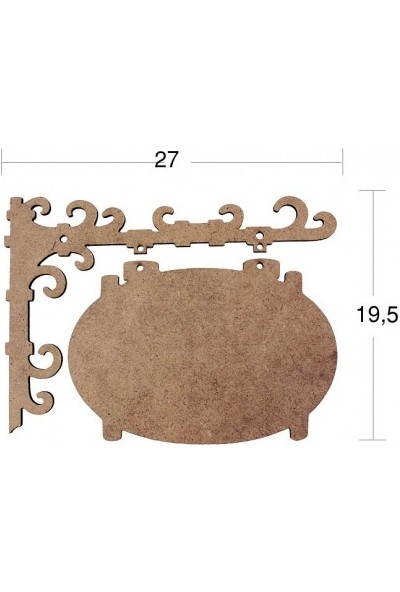 Istanbul Hobi Oval Tabela Pano