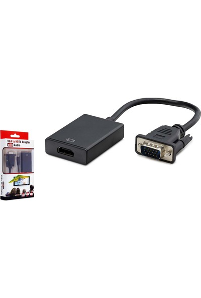 Hadron HDX7794(4458) Çevirici VGA To HDMI Sesli