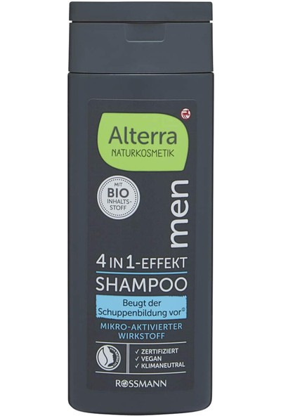 Alterra Şampuan Men 4 In 1 200 ml