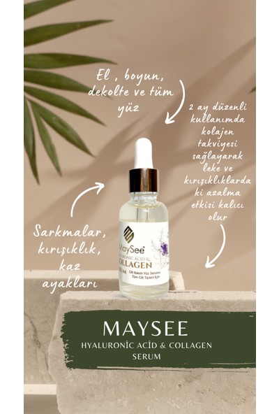 Maysee Collagen & Hyaluronic Acid Serum 30 ml Maysee Collagen & Hyaluronic Acid Serum 30 ml