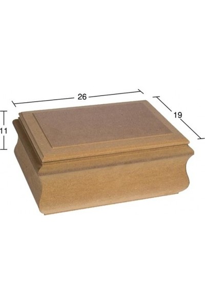 Istanbul Hobi Büyük Düz Freze Kutu