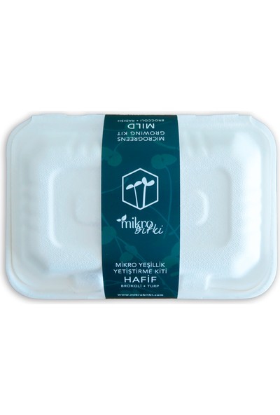 Inhouse Mikro Yeşillik Yetiştirme Kiti - Hafif (Brokoli Ve Turp Tohumları) Inhouse Mikro Yeşillik Yetiştirme Kiti - Hafif (Brokoli Ve Turp Tohumları)