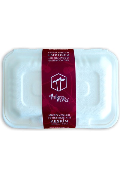 Inhouse Mikro Yeşillik Yetiştirme Kiti - Keskin (Hardal Ve Roka Tohumları)