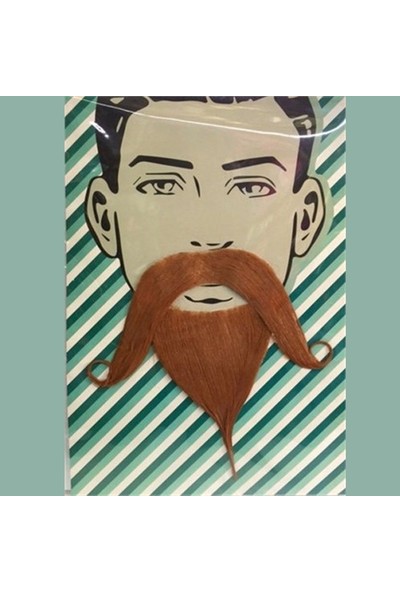 World of Pets Takma Sakal Bıyık Kahverengi