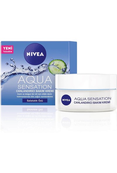 Nivea Aqua Sensation Canlandırıcı Bakım Kremi 50 ml