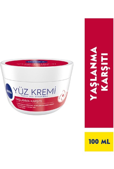 Nivea Yüz Kremi Yaşlanma Karşıtı 100 ml
