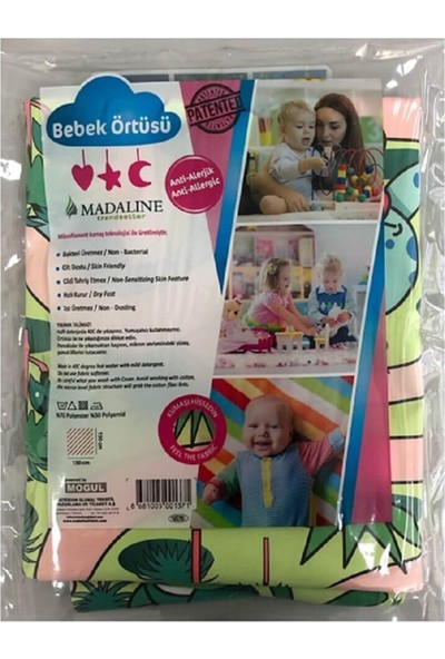 Madaline Bebek Örtüsü Antialerjik & Antibakteriyel