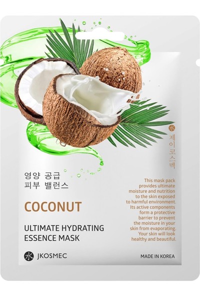 Jkosmec Hydrating Coconut Kore Yüz Maskesi 25 ml