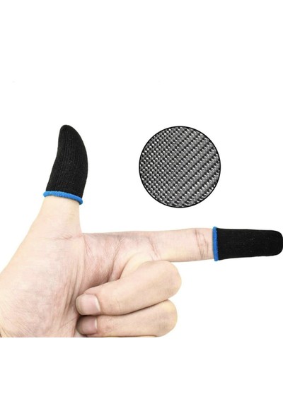 Etiget E-Spor Karbon Parmak Oyuncu Eldiveni (1 Çift - 2 Parmaklık) Etiget E-Spor Karbon Parmak Oyuncu Eldiveni (1 Çift - 2 Parmaklık)