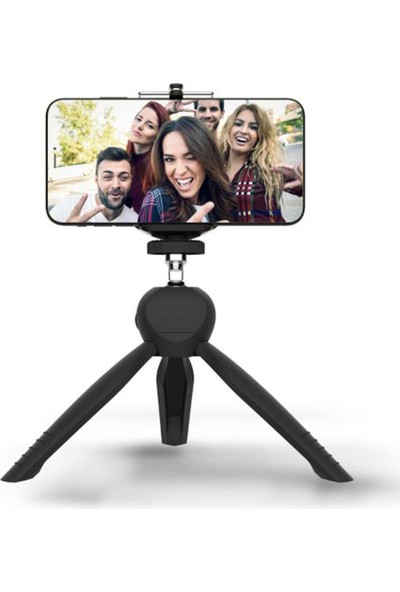 Etiget Masa Üstü Mini Tripod & Telefon Tutucu Etiget Masa Üstü Mini Tripod & Telefon Tutucu