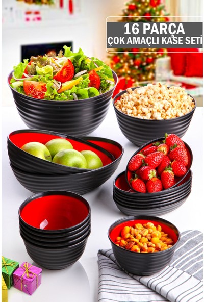 Kitchen Life 16 Parça Servis Sunum Seti - Hazırlık Seti (Çok Fonksiyonlu Kullanım) Kitchen Life 16 Parça Servis Sunum Seti - Hazırlık Seti (Çok Fonksiyonlu Kullanım)
