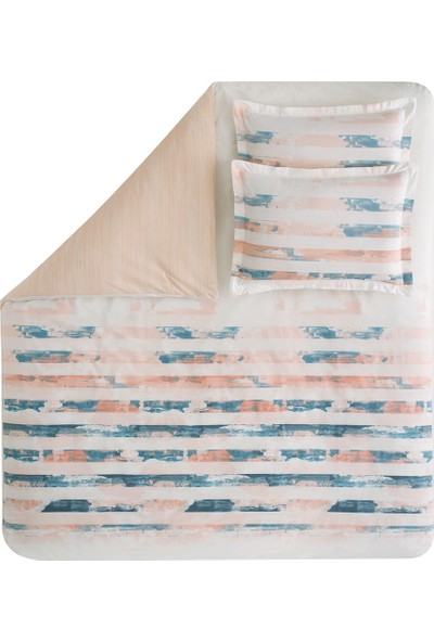 Yataş Bedding Stain Ranfoce Tek Kişilik Nevresim Seti - Pudra