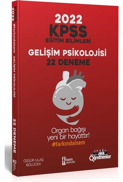 İSEM Yayıncılık Isem 2022 KPSS Eğitim Bilimleri Gelişim Psikolojisi 22 Deneme Isem Yayıncılık İSEM Yayıncılık Isem 2022 KPSS Eğitim Bilimleri Gelişim Psikolojisi 22 Deneme Isem Yayıncılık