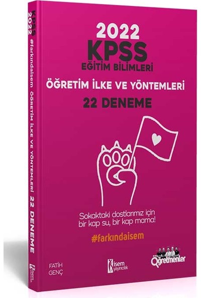 İSEM Yayıncılık Isem 2022 KPSS Eğitim Bilimleri Öğretim Ilke ve Yöntemleri 22 Deneme Isem Yayıncılık İSEM Yayıncılık Isem 2022 KPSS Eğitim Bilimleri Öğretim Ilke ve Yöntemleri 22 Deneme Isem Yayıncılık