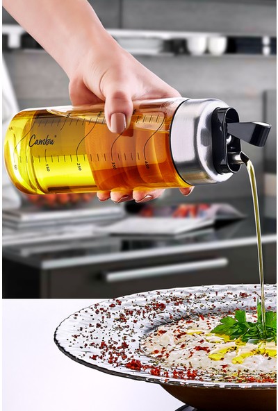 Kitchen Life 2 Adet Damlatmaz Tiktak Kapaklı Cam Yağlık 500 ml (Eğince Otomatik Açılan Kapaklı Yağlık) Kitchen Life 2 Adet Damlatmaz Tiktak Kapaklı Cam Yağlık 500 ml (Eğince Otomatik Açılan Kapaklı Yağlık)