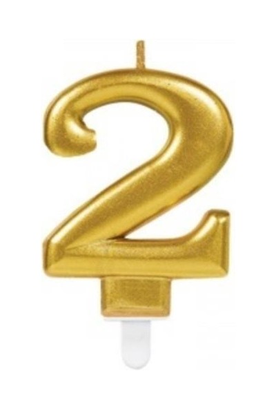 Metalik Gold Renkli Pasta Rakam Mum Sayı Mumu Altın Sarısı Metalik Gold Renkli Pasta Rakam Mum Sayı Mumu Altın Sarısı