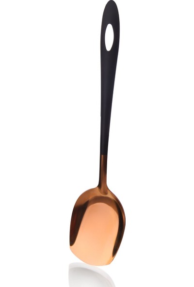 Kitchen Life Black Rosegold Servis Kaşığı Paslanmaz Çelik Kitchen Life Black Rosegold Servis Kaşığı Paslanmaz Çelik