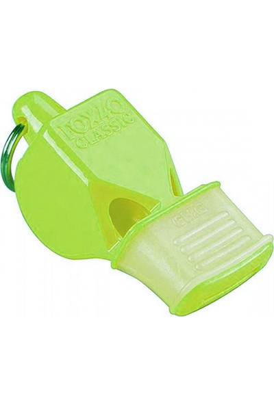 FOX40 Cmg Silikon Ağızlıklı Neon Sarı Düdük