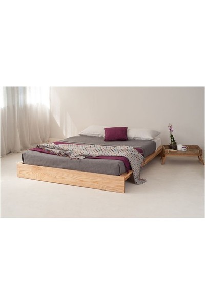 Zerka Concept Sofia Masif Ahşap Karyola Başlıksız Model 1 150 x 200 cm Zerka Concept Sofia Masif Ahşap Karyola Başlıksız Model 1 150 x 200 cm