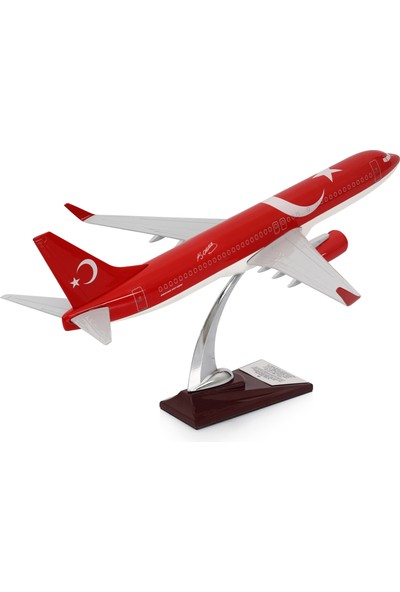 Zekupp Boeing 737-800 Türkiye Özel Tasarımlı 1/100 Maket Uçak, Model A Zekupp Boeing 737-800 Türkiye Özel Tasarımlı 1/100 Maket Uçak, Model A