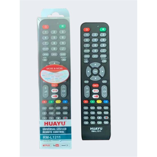 Huayu RM-L1211 Unıversal LED LCD Tv Remote Control RM-L1211 Fiyatı