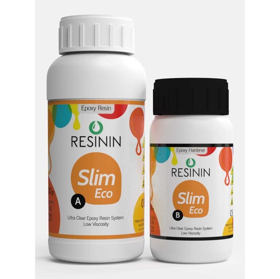 Resinin Slim Eco 375 gr Şeffaf Epoksi Reçine A+B Fiyatı