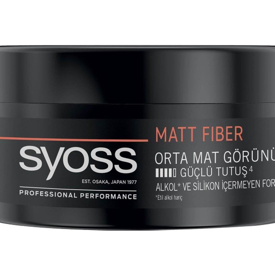 Syoss Wax Matt Fiber 100 ml Fiyatı - Taksit Seçenekleri