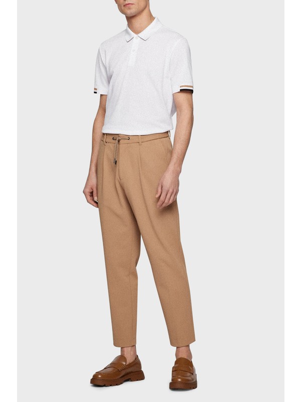 Boss Logolu Regular Fit Düğmeli % 100 Pamuk Polo T Shirt Fiyatı