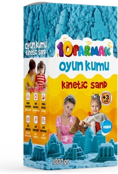 10 Parmak KUM-002 1000 Gr. Kinetik Kum