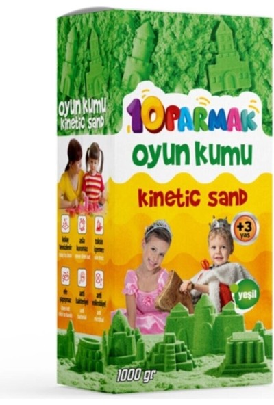 10 Parmak KUM-002 1000GR. Kinetik Kum
