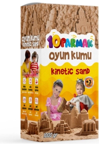 10 Parmak KUM-002 1000 Gr. Kinetik Kum