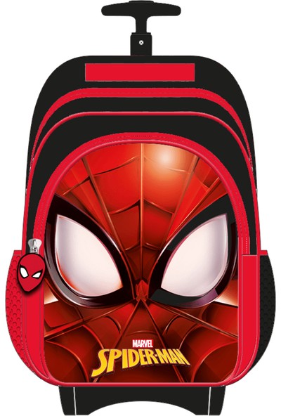 Spiderman Çekçekli İlkokul Çantası Check 5680 Spiderman Çekçekli İlkokul Çantası Check 5680