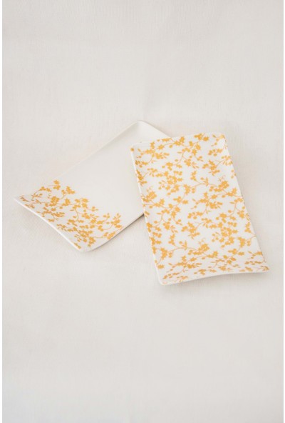 Golden Holly Ikili Sunum Tabağı