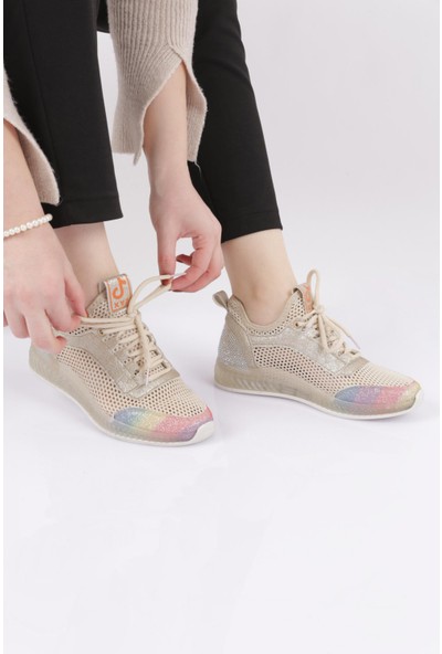 Dgn 44145-22Y Kadın Bagcıklı Sneakers Ayakkabı