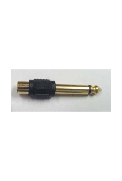 Uptech KJ83 6.3mm Mono Erkek-3.5mm Rca Dişi Uptech KJ83 6.3mm Mono Erkek-3.5mm Rca Dişi