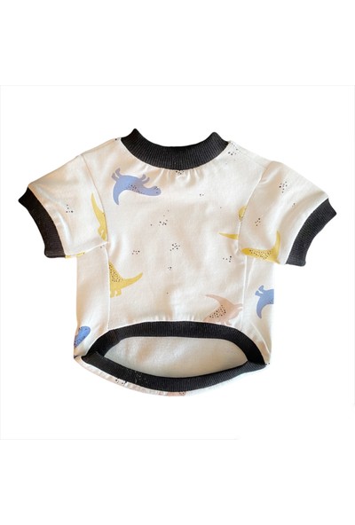 Bonanza Cat World Oval Yaka Kedi Tişörtü, Kedi Kıyafeti