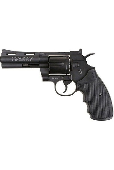 Cybergun Colt Python 4'' Cnc Siyah Airsoft Tabanca Cybergun Colt Python 4'' Cnc Siyah Airsoft Tabanca