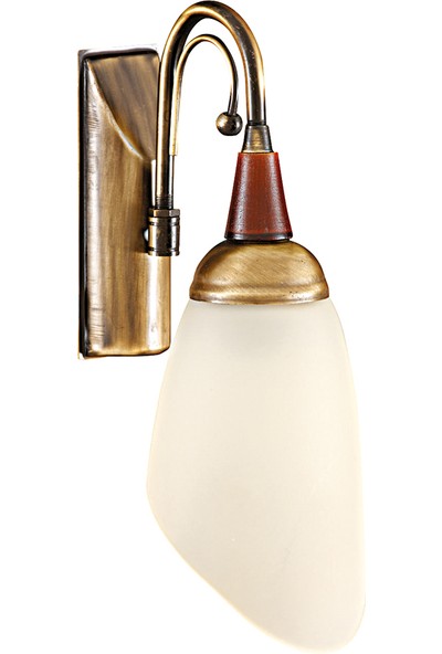 Biotronik 2001 Eskitme Renk Rustik Modern Beyaz Camlı Duvar Tekli Aplik Biotronik 2001 Eskitme Renk Rustik Modern Beyaz Camlı Duvar Tekli Aplik
