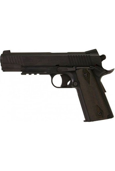 Cybergun Colt 1911 Rail Gun Siyah Airsoft Tabanca Cybergun Colt 1911 Rail Gun Siyah Airsoft Tabanca