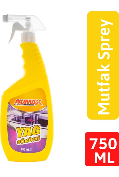 Mutfak Temizleyici Yağ ve Kir Sökücü Sprey 750 ml Mutfak Temizleyici Yağ ve Kir Sökücü Sprey 750 ml