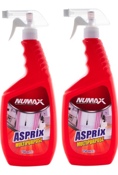 Çok Amaçlı Temizlik Sıvısı Sprey 750 ml x 2 Çok Amaçlı Temizlik Sıvısı Sprey 750 ml x 2
