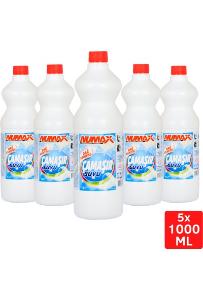 Çamaşır Suyu Ekstra Hijyen 1 Lt x 5