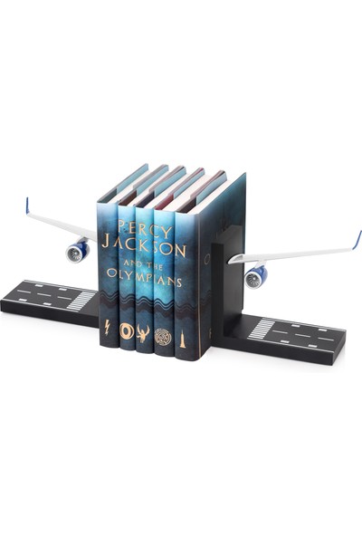 Uçak Kanadı Motifli Kitap Tutucu, Kitap Desteği Uçak Kanadı Motifli Kitap Tutucu, Kitap Desteği