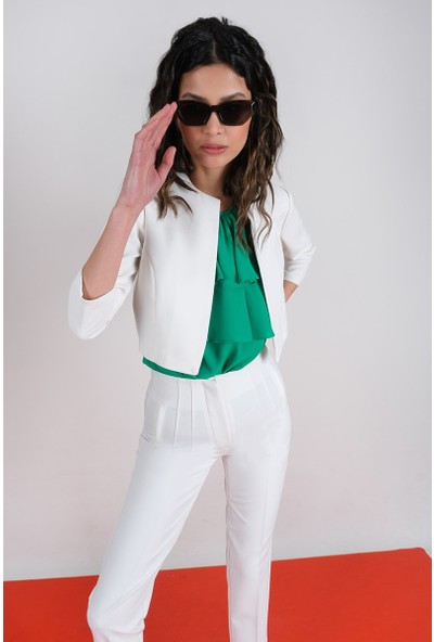 Spazio Liberino Yakasız Kap