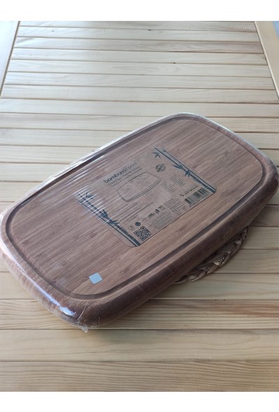 Warranty Kitchen Bambu Dikdörtgen Kesme Tahtası