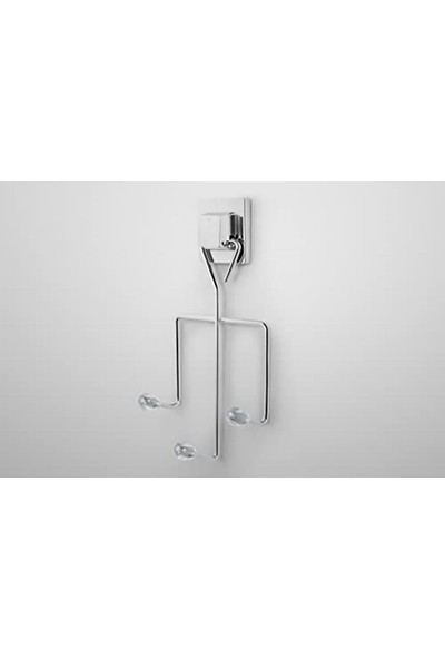 EKS Ticaret Kırtasiye Evi Güçlü Yapışma 3 Lü Krom Askı