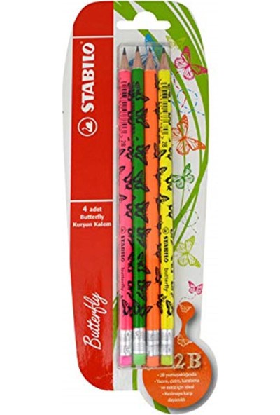 EKS Ticaret Stabılo Butterfly 4'lü Blister